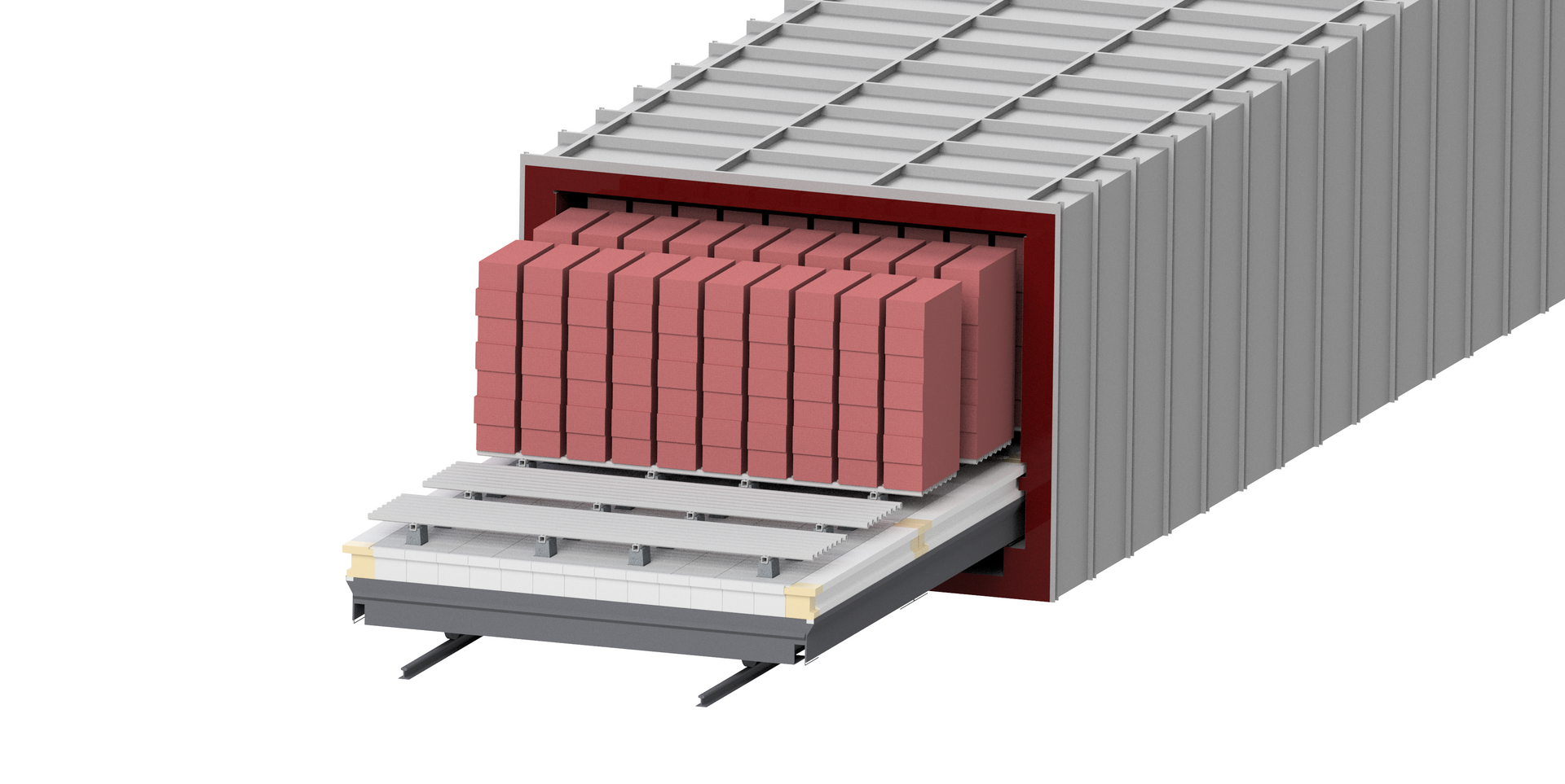 RATH: Lightweight refractory lining for tunnel kiln cars in the brick ...